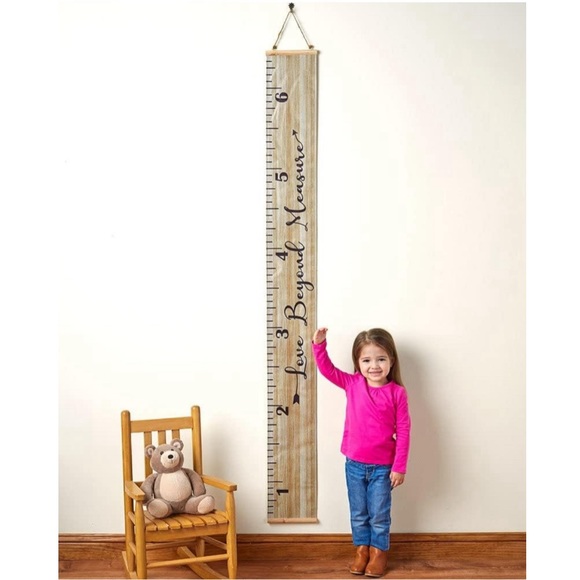 Other | Nwot The Lakeside Collection Love Beyond Measure Growth Chart ...